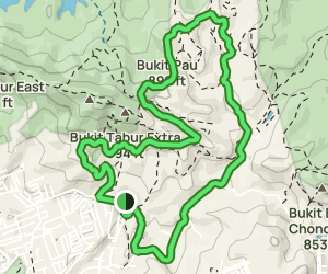 Bukit Pau via Kemensah Extended Loop | Map, Guide - Selangor, Malaysia | AllTrails
