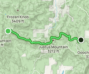 Appalachian Trail: Hightower Gap to Gooch Shelter: 153 Reviews, Map ...