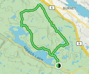 Meech Lake, Trail 50, Giant's Trail, Meech Lake Falls Loop: 1 629 ...