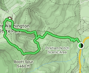 Tuckermans, Lion Head Trail, Davis Path and Boott Spur Trail Loop, New ...