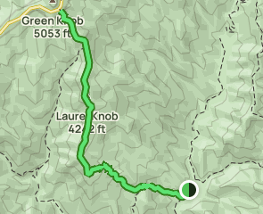 Green Knob Overlook via Snooks Nose Trail: 233 foto - Carolina del Nord ...