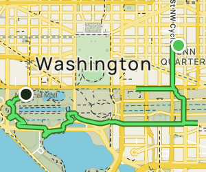 AllTrails | D.C. Walk Through U.S. History: 131 Reviews, Map - District ...