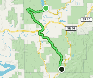 Tecumseh Trail: Yellowwood Lake to Crooked Creek Road: 56 Reviews, Map ...