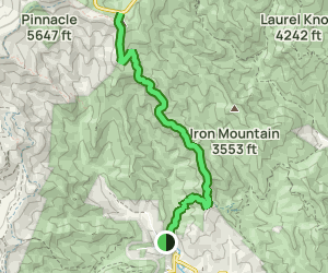 Heartbreak Ridge via Star Gap Trail: 217 Reviews, Map - North Carolina ...