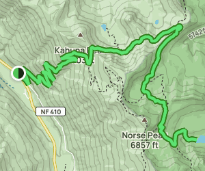 Basin Lake via Norse Peak Trail, Goat Lake Trail, and PCT: 33 Reviews ...