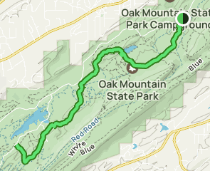 Oak Mountain Foothills Trail, Alabama - 86 Reviews, Map | AllTrails