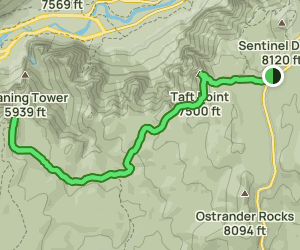 AllTrails | Pohono Trail: Taft Point to Dewey Point: 48 Reviews, Map ...