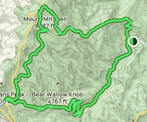 AllTrails | Mount Mitchell Trail to South Toe River Road Loop: 46 ...