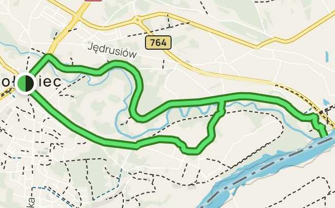 Vistula River On Map