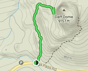 Daff Dome Approach Trail, California - 4 Reviews, Map | AllTrails
