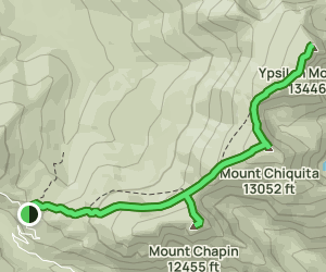 Mount Chapin, Chiquita, and Ypsilon Mountain via Chapin Pass Trail: 307 ...