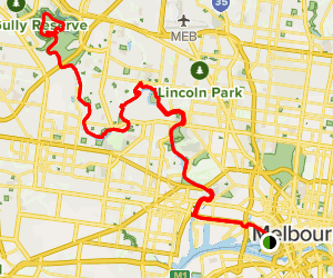 Maribyrnong River Trail to Brimbank Park Loop | Mappa, Guida - Victoria ...