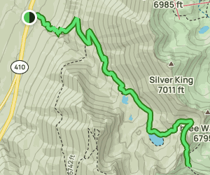 Crystal Lakes Trail to Sourdough Gap: 796 Reviews, Map - Washington ...