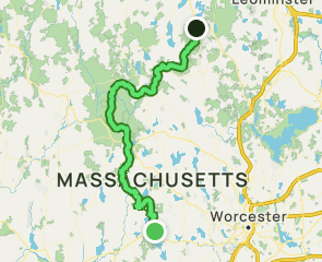 Midstate Trail: Tafts Corner Trail Head to Wachusett Mountain ...