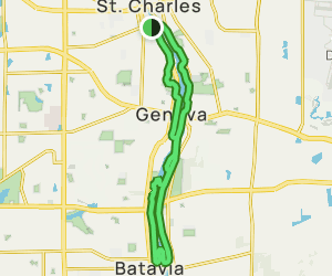 Mount St. Mary Loop via Fox River Trail: 168 Reviews, Map - Illinois ...