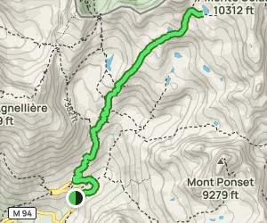 La Madone - Lac Blanc: 0 Reviews, Map - Alpes-Maritimes, France | AllTrails