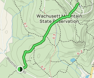 Wachusett Mountain via Harrington Trail: 718 Reviews, Map ...