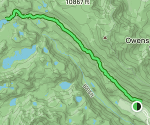 Agnew Meadows to 1000 Island Lake via PCT High Trail: 216 Reviews, Map ...