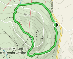 Wachusett Mountain via Old Indian and Loop Trails, Massachusetts - 198 ...
