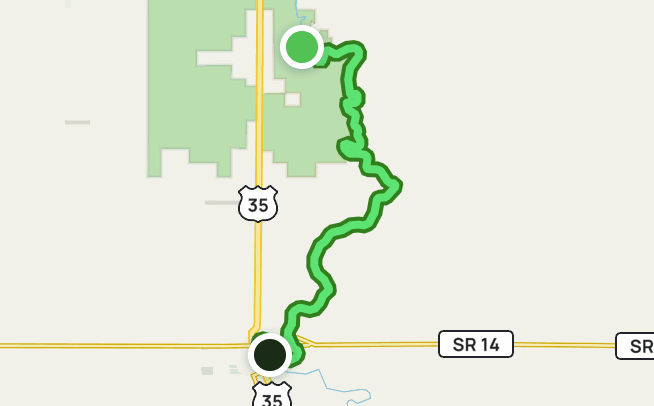 Tippecanoe River Map