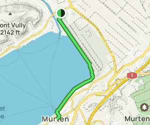 Sugiez - Murten via Murtensee Uferweg: 9 Reviews, Map - Fribourg ...
