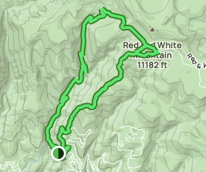 AllTrails | Red and White Mountain Loop: 25 Reviews, Map - Colorado
