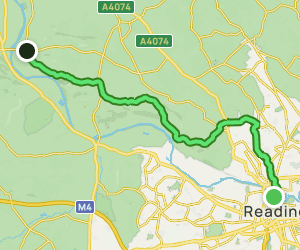 Reading to Goring via Chiltern Way: 15 Reviews, Map - Berkshire ...
