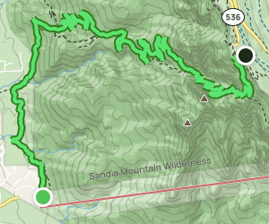 Tramway Base to Sandia Crest via La Luz Trail: 103 Reviews, Map - New ...