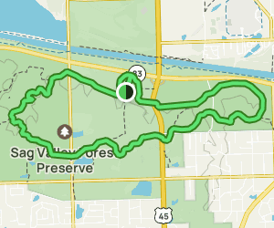 AllTrails | Sag Valley Yellow Trail Loop: 1717 Reviews, Map - Illinois