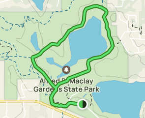 Lake Overstreet Trail at Maclay Gardens, Florida - 323 Reviews, Map ...