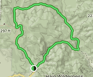 North Wilderness Trail to Old Pinnacles Trail and Balconies Cave Loop ...