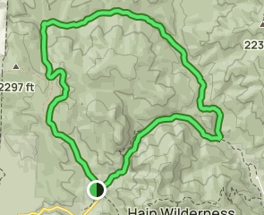North Wilderness Trail to Old Pinnacles Trail and Balconies Cave Loop ...