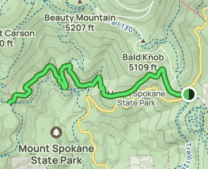 Mount Spokane Trail 100 to Smith Gap, Washington - 36 Reviews, Map ...