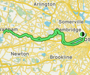 Charles River Reservation Full Bike Loop: 339 Reviews, Map ...