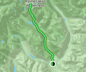 Spade Lake and Venus Lake via Waptus River Trail: 205 Reviews, Map ...