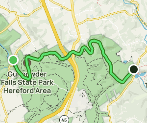 Gunpowder North Trail: Masemore Rd to Big Falls Rd: 62 Reviews, Map ...