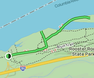 Rooster Rock Beach via Sand Island Trail: 37 Reviews, Map - Oregon ...