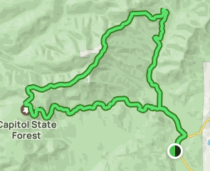 Capital Forest and Waddell OHV Loop, Washington - 11 Reviews, Map ...