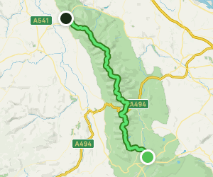 Offa's Dyke Path: Llandegla to Bodfari : 28 Reviews, Map - Wrexham ...