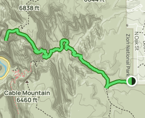 Observation Point via Stave Spring Trailhead, Utah - 386 Reviews, Map ...