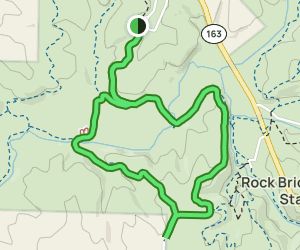 Spring Brook Trail: Rock Bridge Memorial State Park: 173 Reviews, Map ...