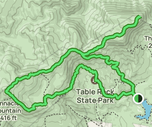 AllTrails | Table Rock Ridge Trail via Pinnacle Mountain Trail: 648 ...