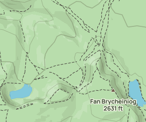 Llyn y Fan Fach, Llyn y Fan Fawr, and The Carmarthen Fans Circular: 1. ...