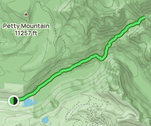 Knee Knocker Saddle via Upper Piney River, Mount Powell Summit Trail ...