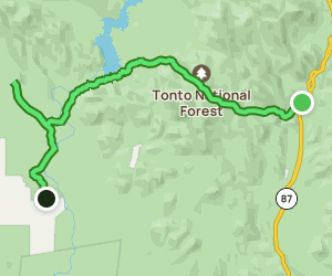 Log Corral, Bartlett Lake, Verde River, and Camp Creek OHV Trail, 102 ...