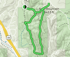 Bald Mountain Loop via Kings Crown Road [PROPRIEDADE PRIVADA]: 838 ...