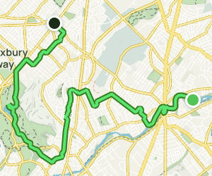 Boston Walking City Trail: Section 1: 14 Reviews, Map - Massachusetts ...