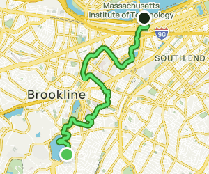 Boston Walking City Trail: Section 3: 10 Reviews, Map - Massachusetts ...
