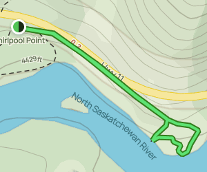 Whirlpool Point West Side Trail: 28 Reviews, Map - Alberta, Canada ...