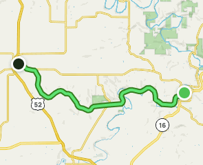 Lanesboro to Fountain via Root River State Trail, Minnesota - 99 ...